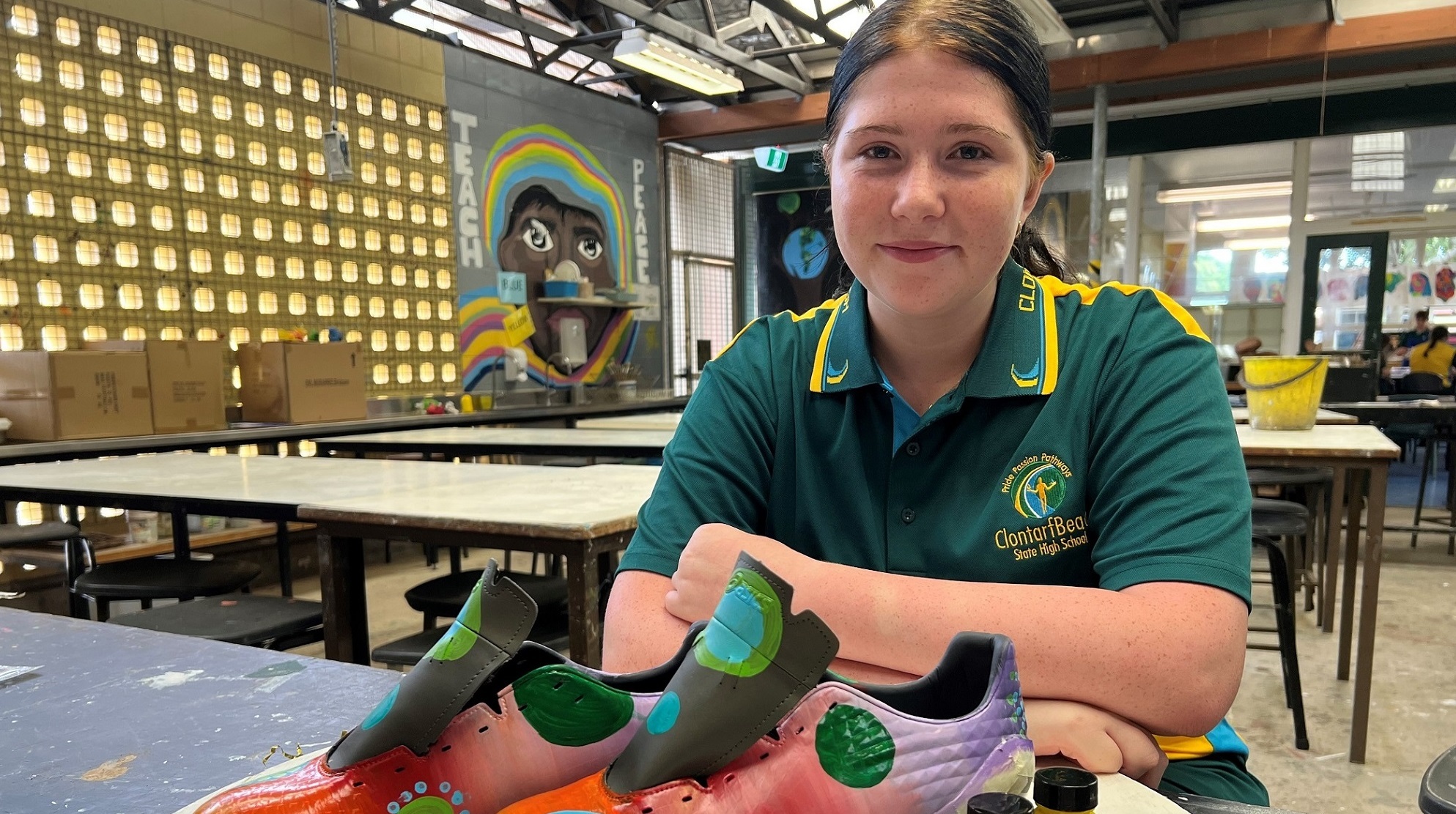 Char'lea's brush with fame