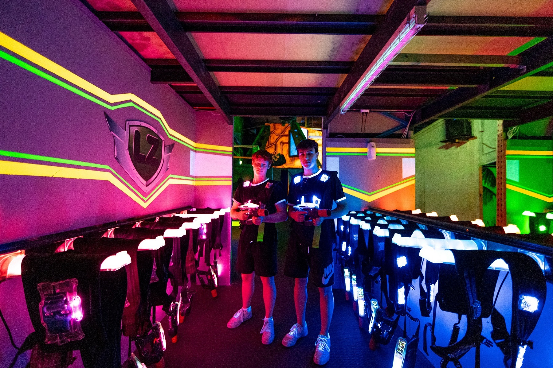 Lasers shine a light on affordable family fun