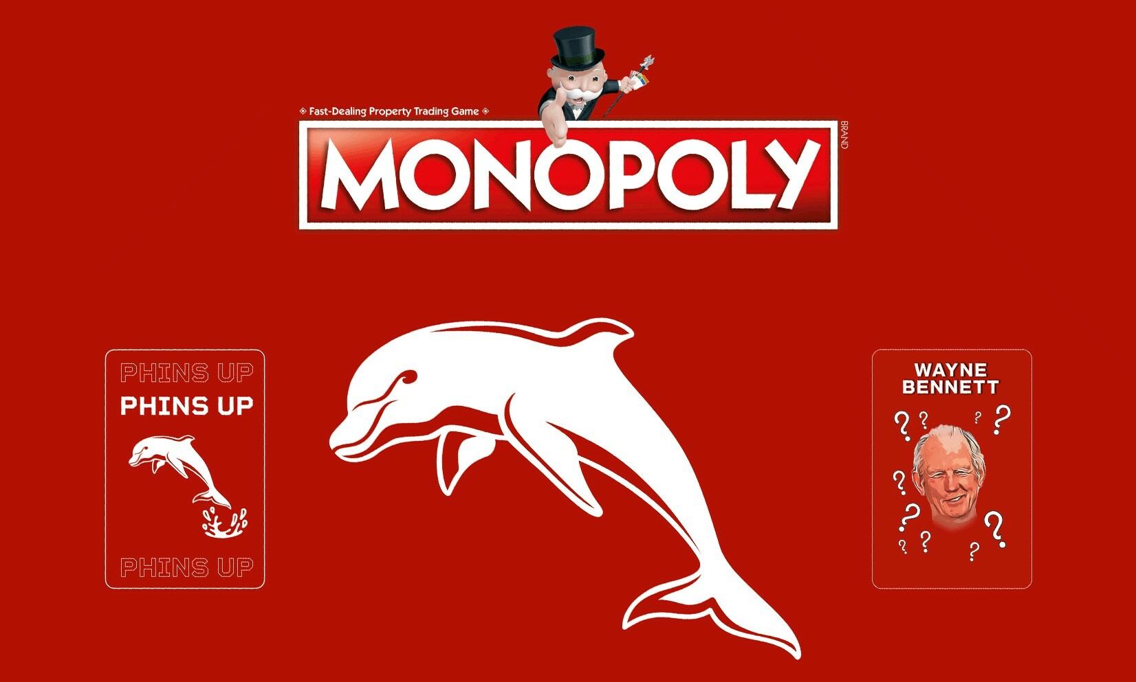 Genius! Dolphins’ Monopoly game