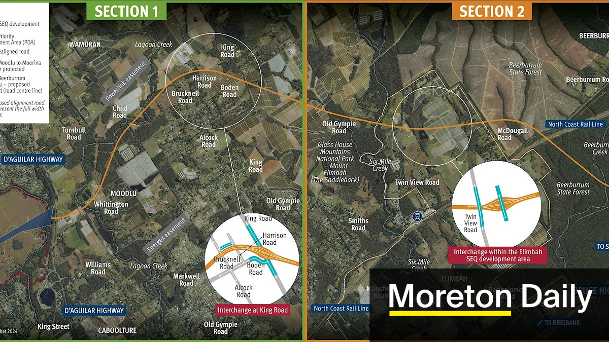 New route for Moreton Motorway