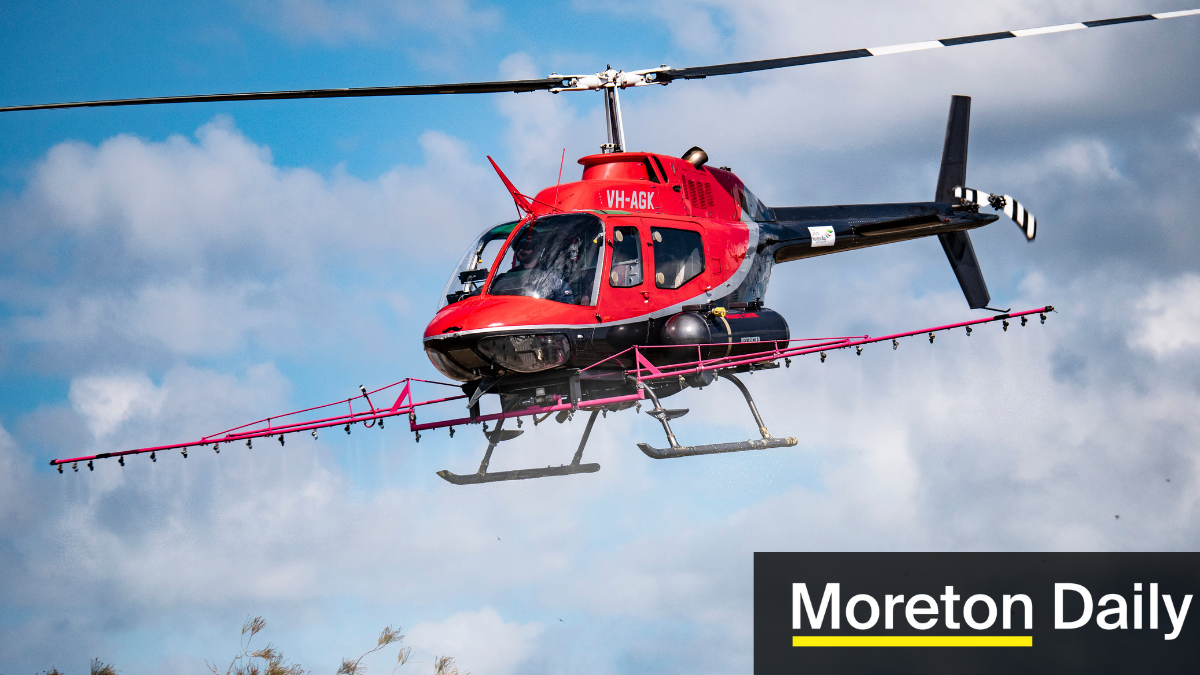 Tackling mozzies from the air