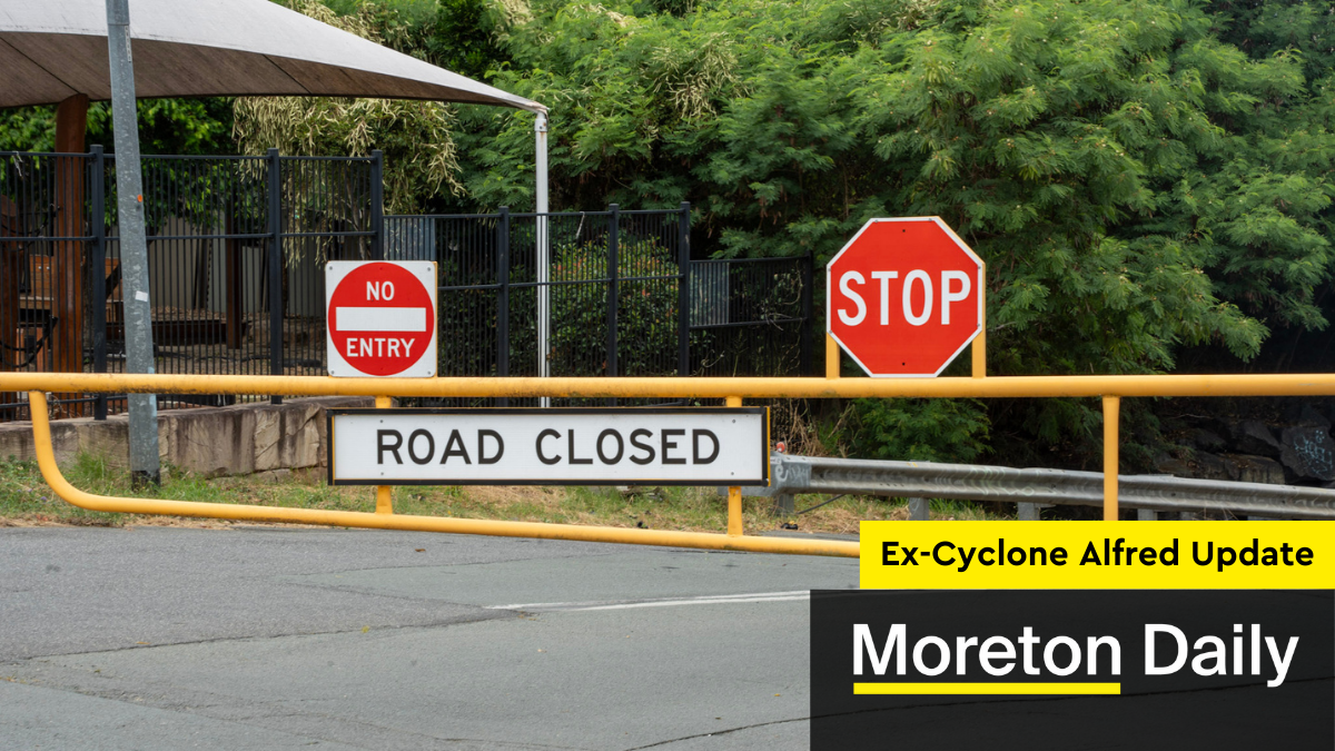 Roads closed City of Moreton Bay March 11 2025