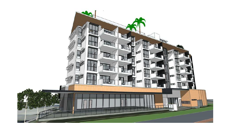 Tower plans for vacant block