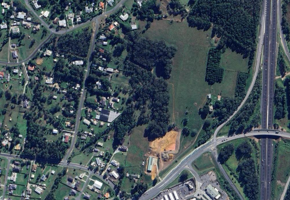 Precinct plans for highway site