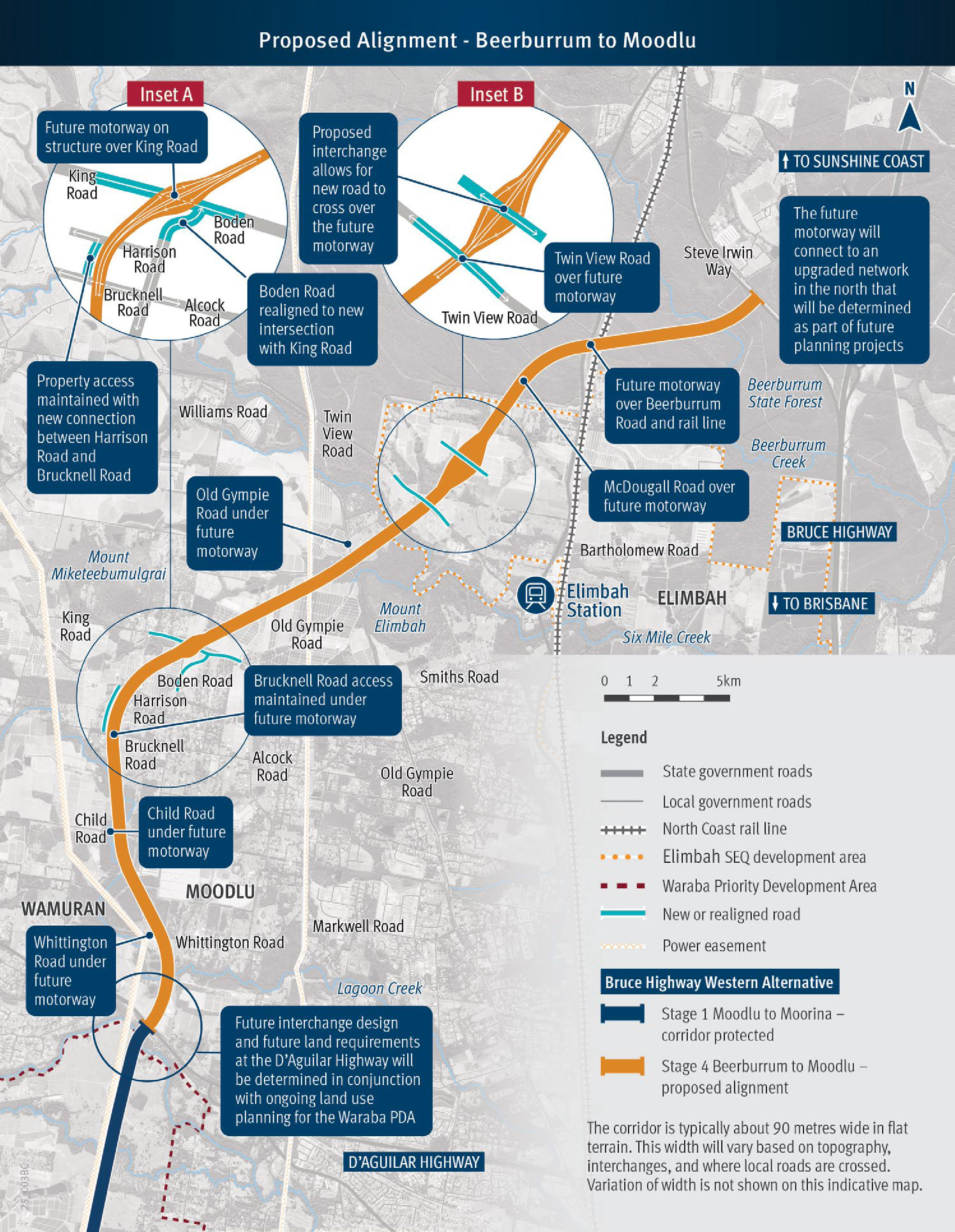 New route for Moreton Motorway
