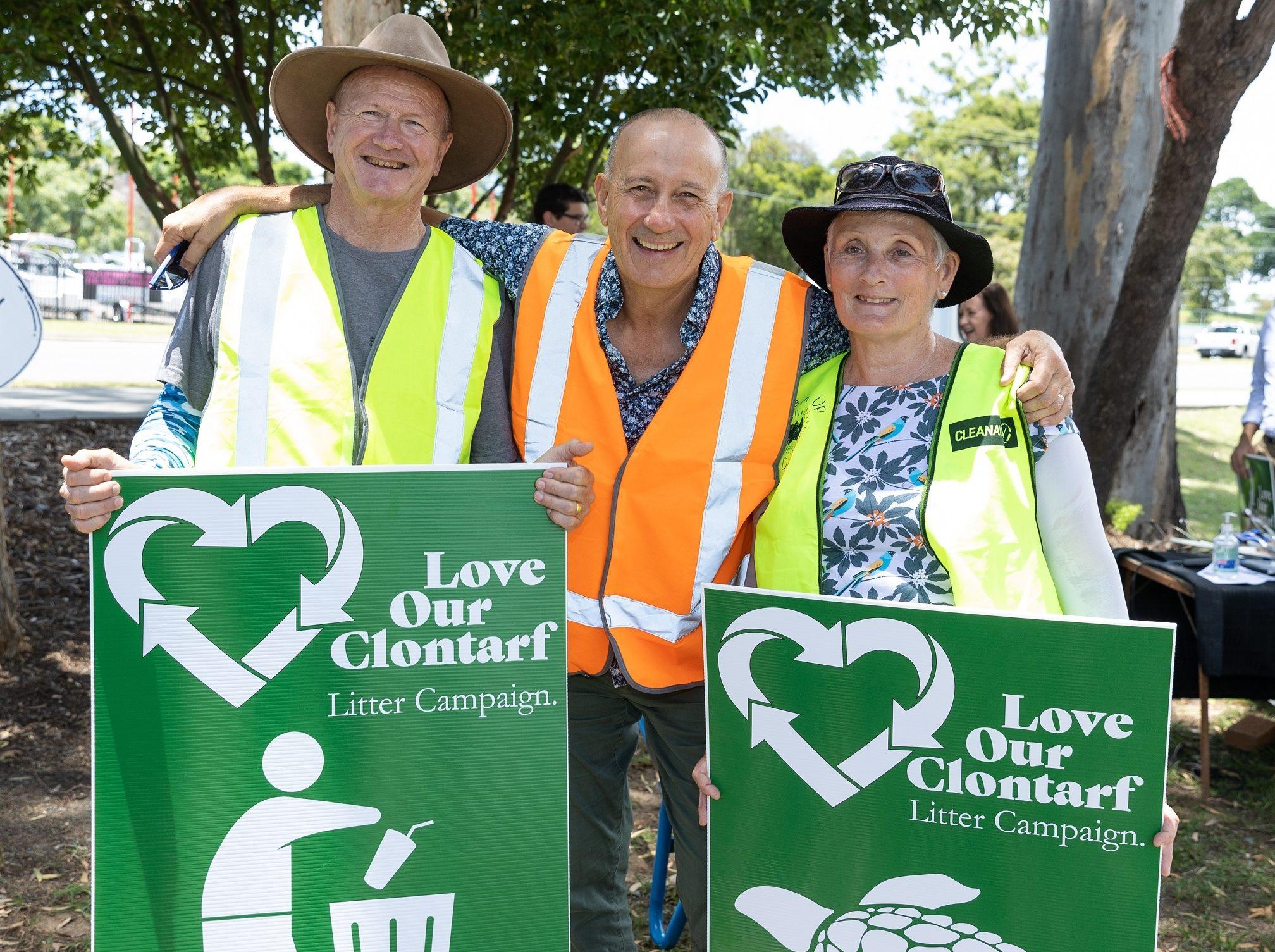 Litter campaign gets down to business