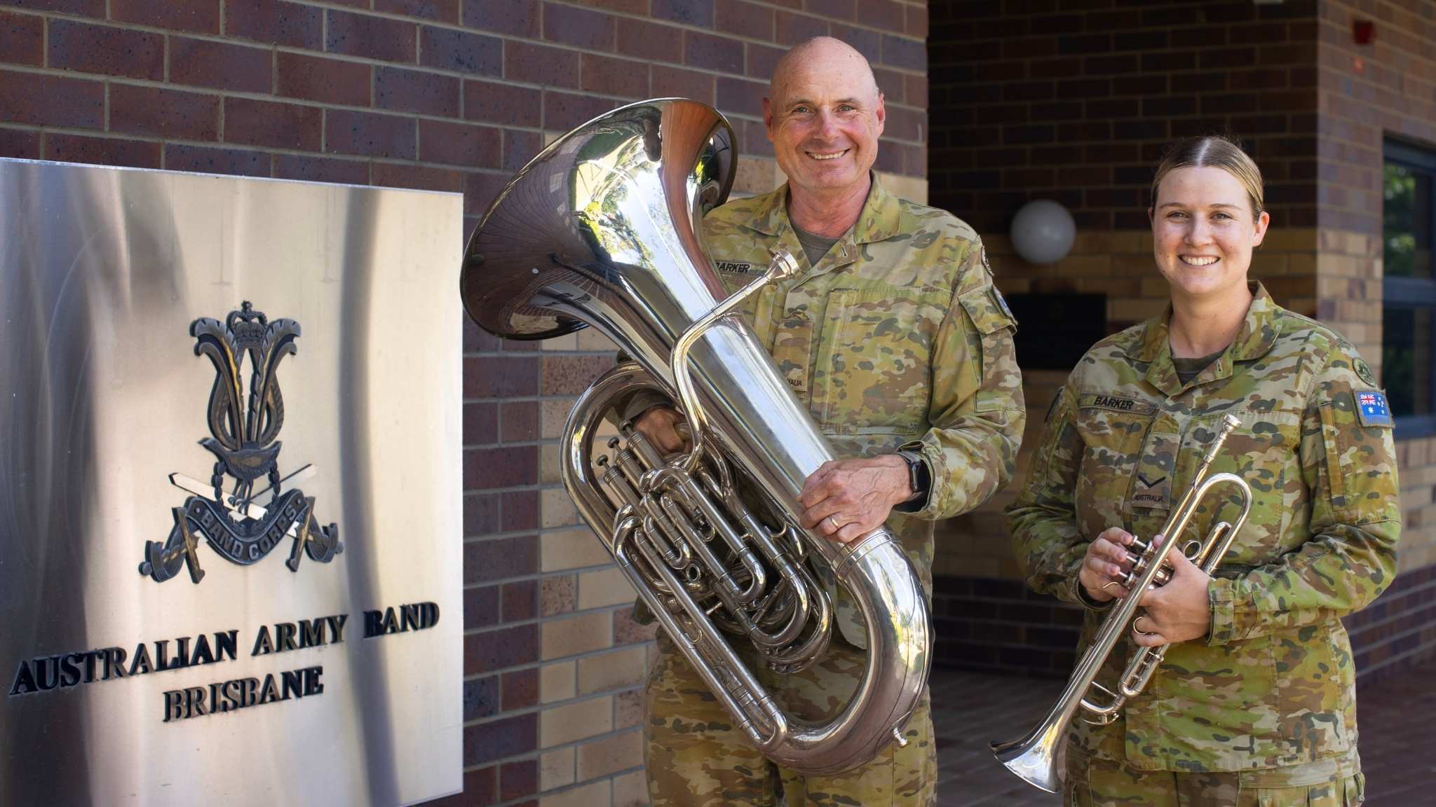 Father and daughter in tune at Tattoo show