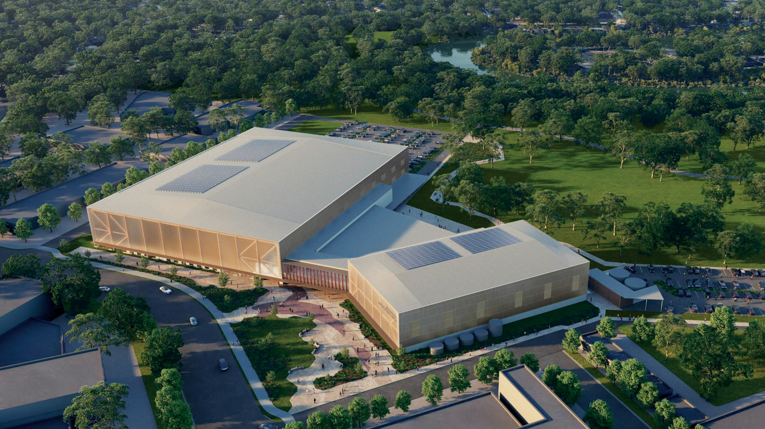 Plans for new $205 million sports centre