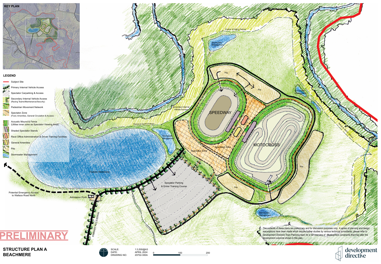 Plans for new $20m motorsport park