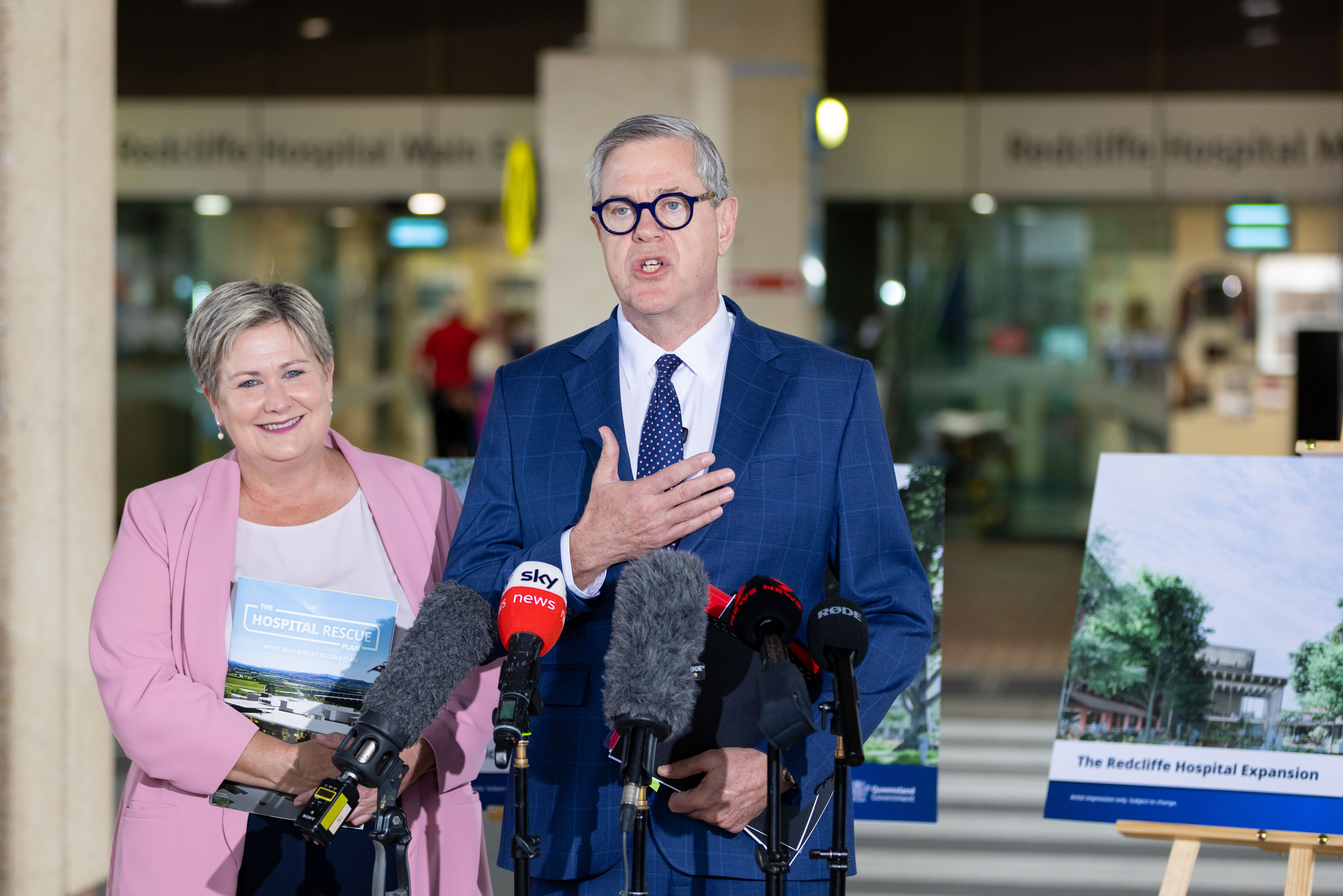 Minister commits to Redcliffe Hospital development