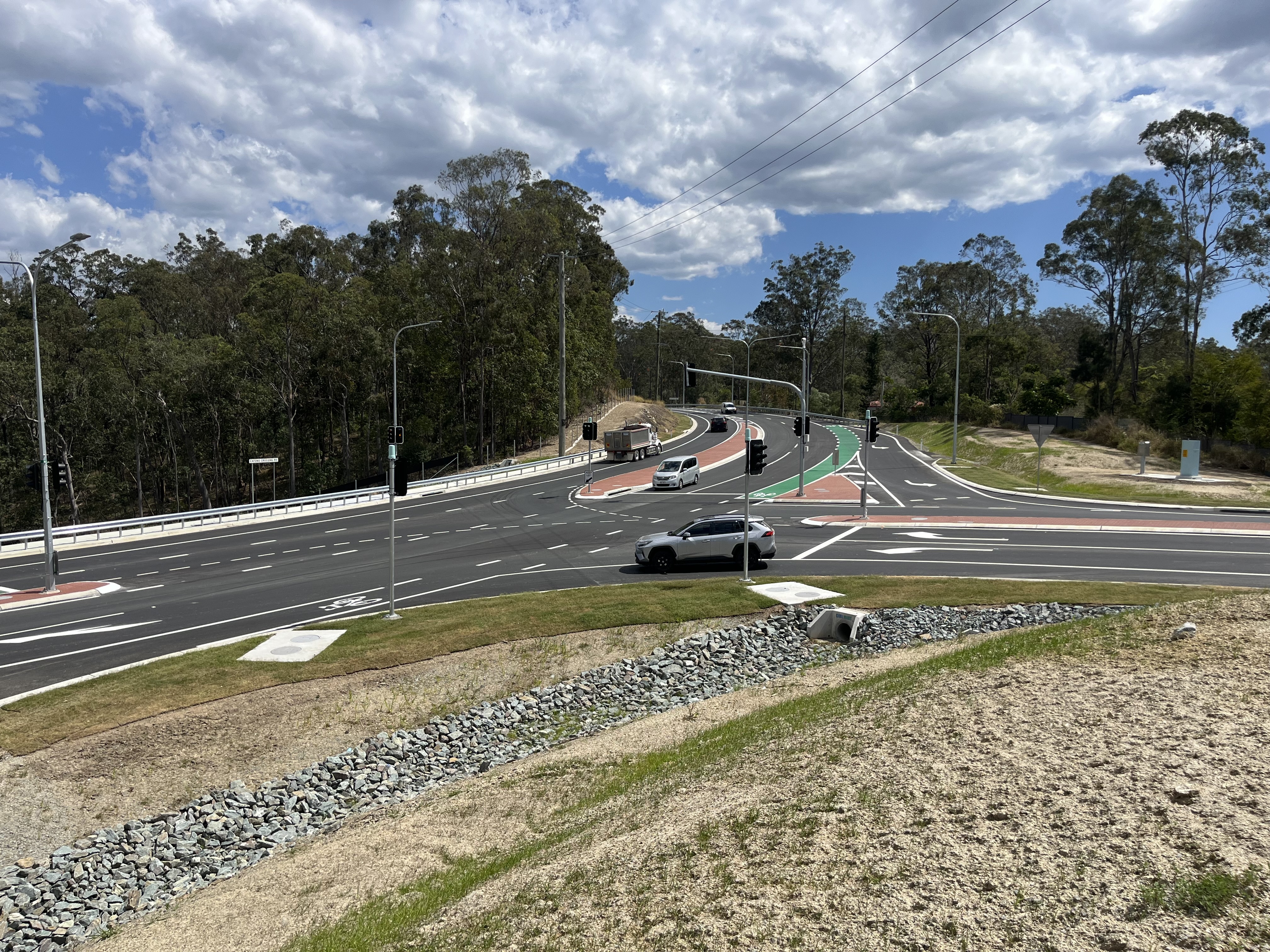 Road upgrade - lights on