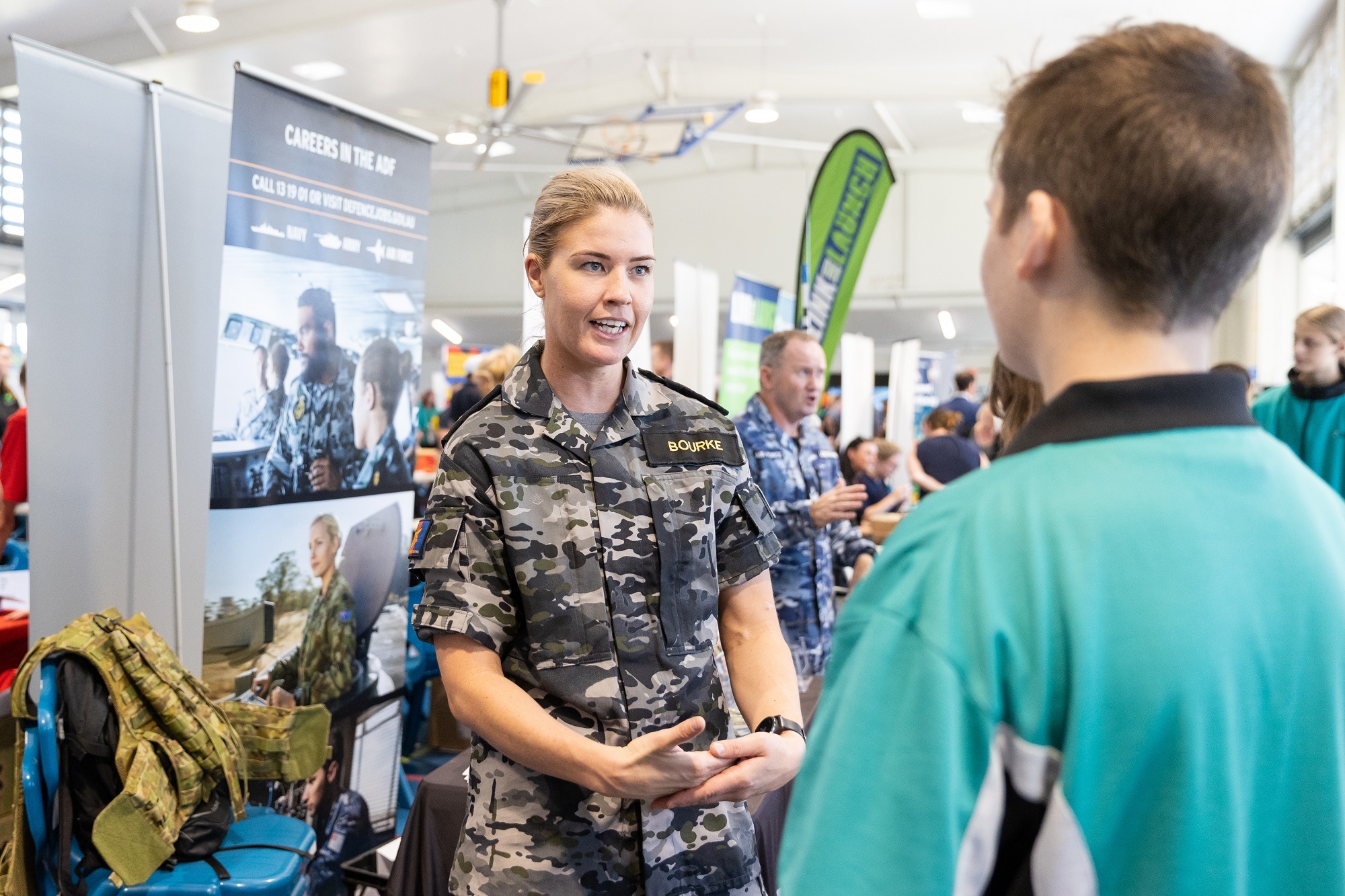 Students soak up knowledge at Career Day expo