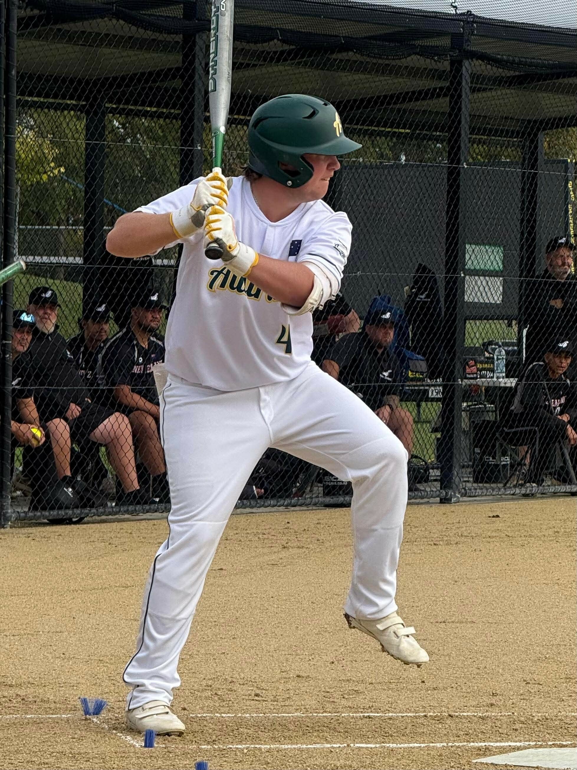 'Four-some' debut in green and gold