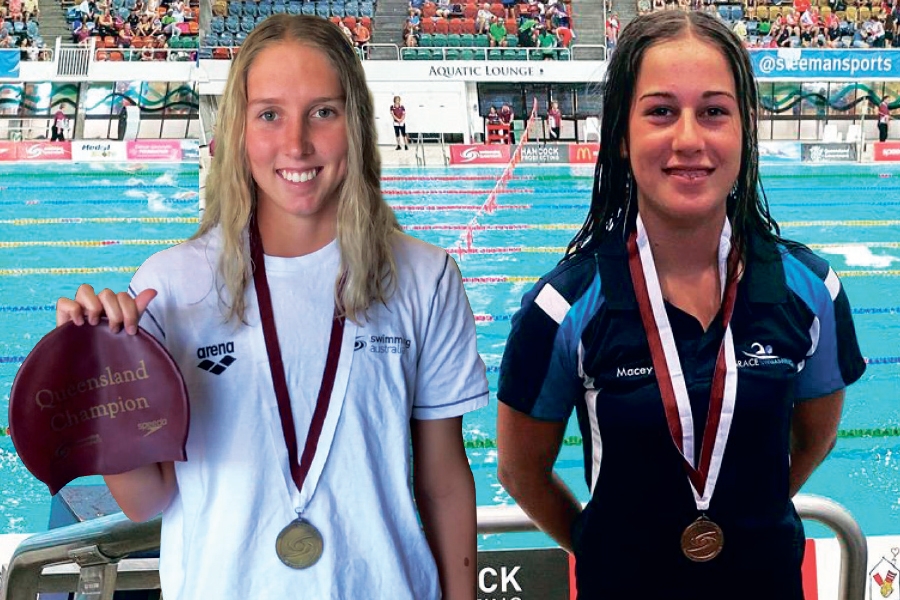 State gold and bronze for Grace