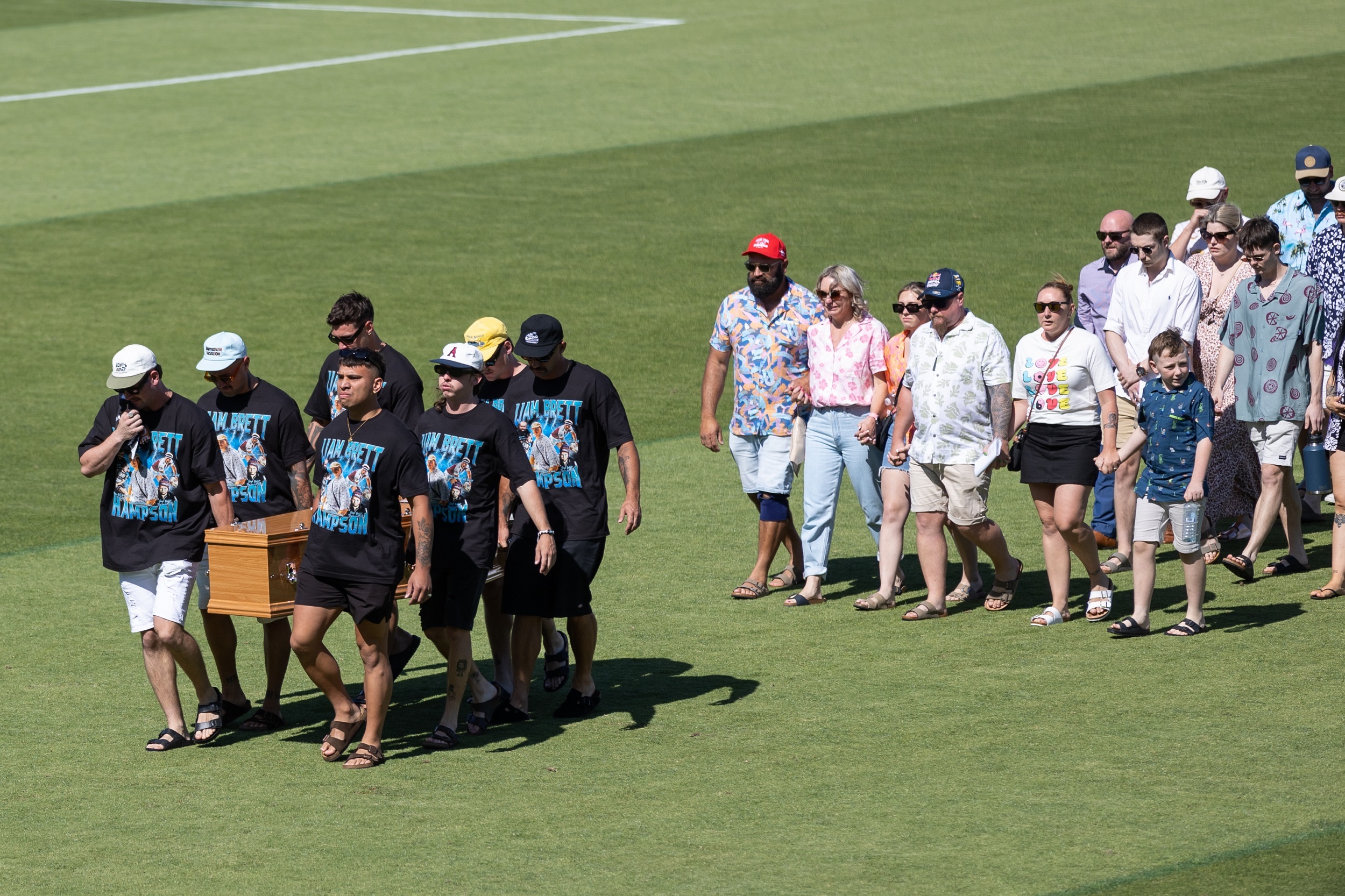Touching tribute to Liam Hampson
