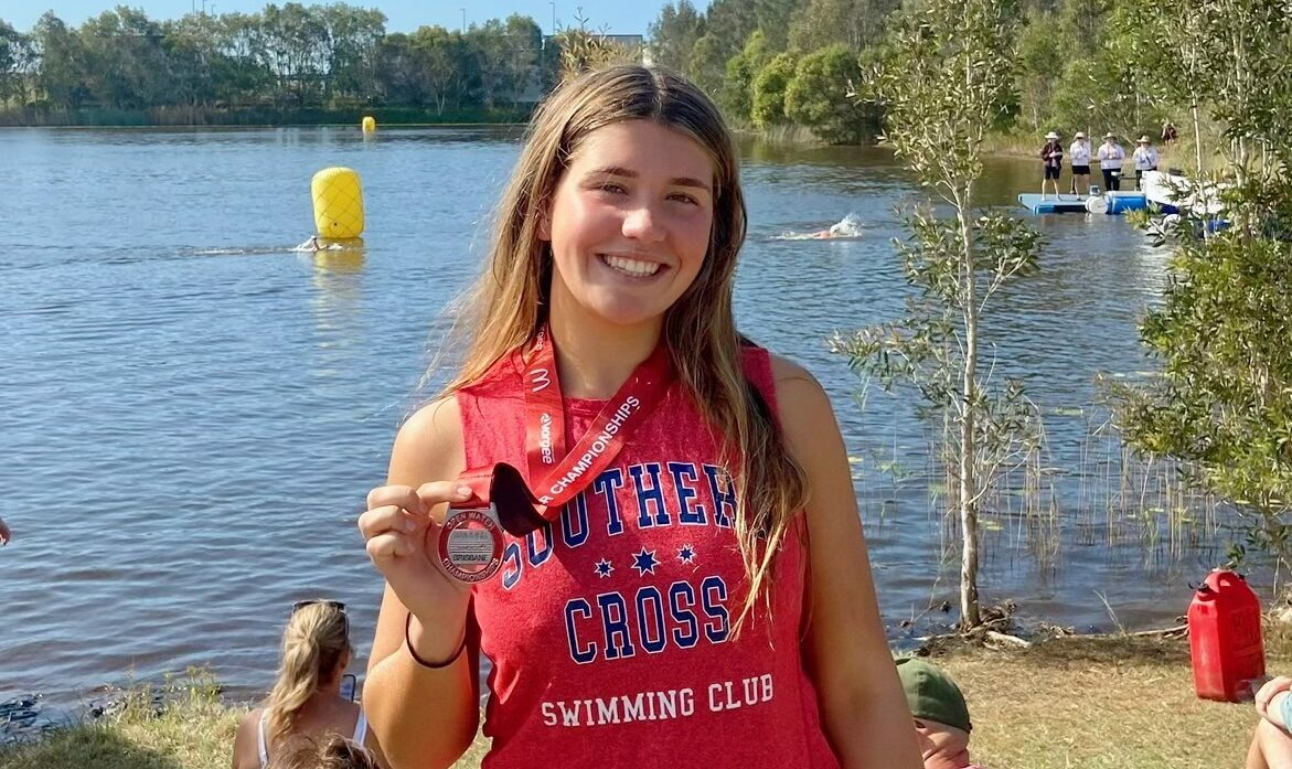 Iona strikes open water silver